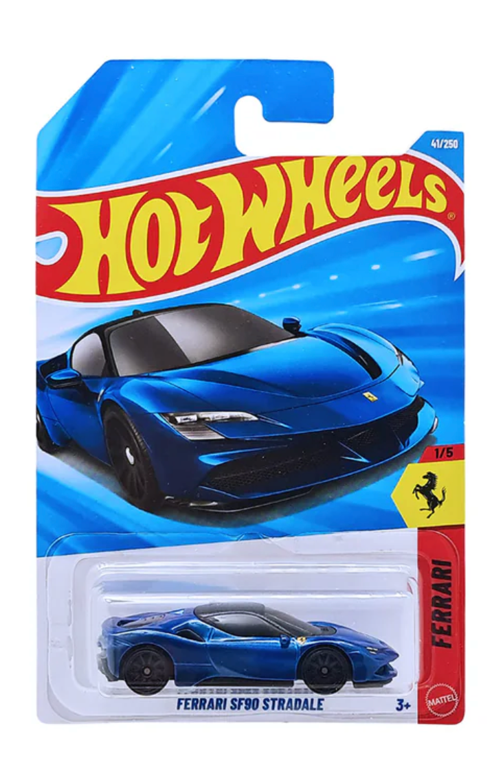 Ferrari SF90 Stradale Hot Wheels Mainline C case 2026 (Blue) – Artistic ...