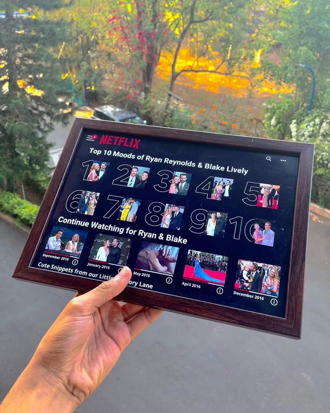 Netflix frame Customised – Artistic Affairs