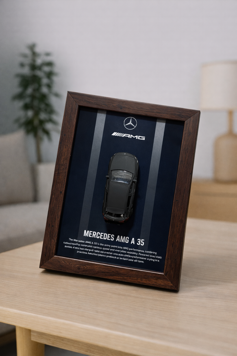 Mercedes-AMG A 35 3d Car Frame | Hot Wheels Diecast Display Frame | Buy ...