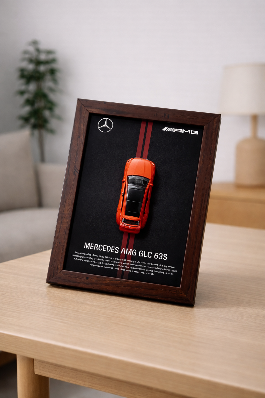 Mercedes-AMG GLC 63S 3d Car Frame | Hot Wheels Diecast Display Frame ...